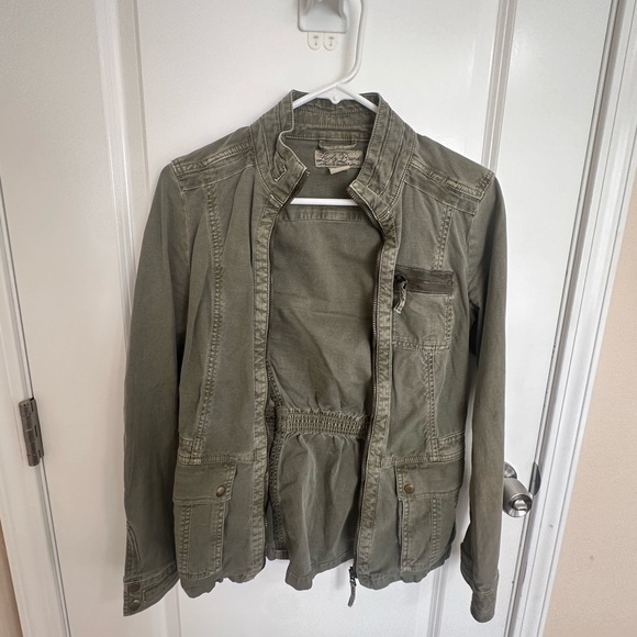 Lucky Brand | Jackets & Coats | Lucky Brand Utility Jacket Green | Poshmark